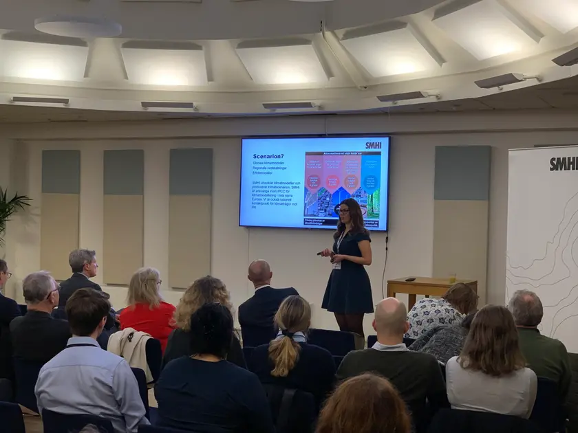 SMHI gav företag kunskap om klimatrelaterade risker — SMHI